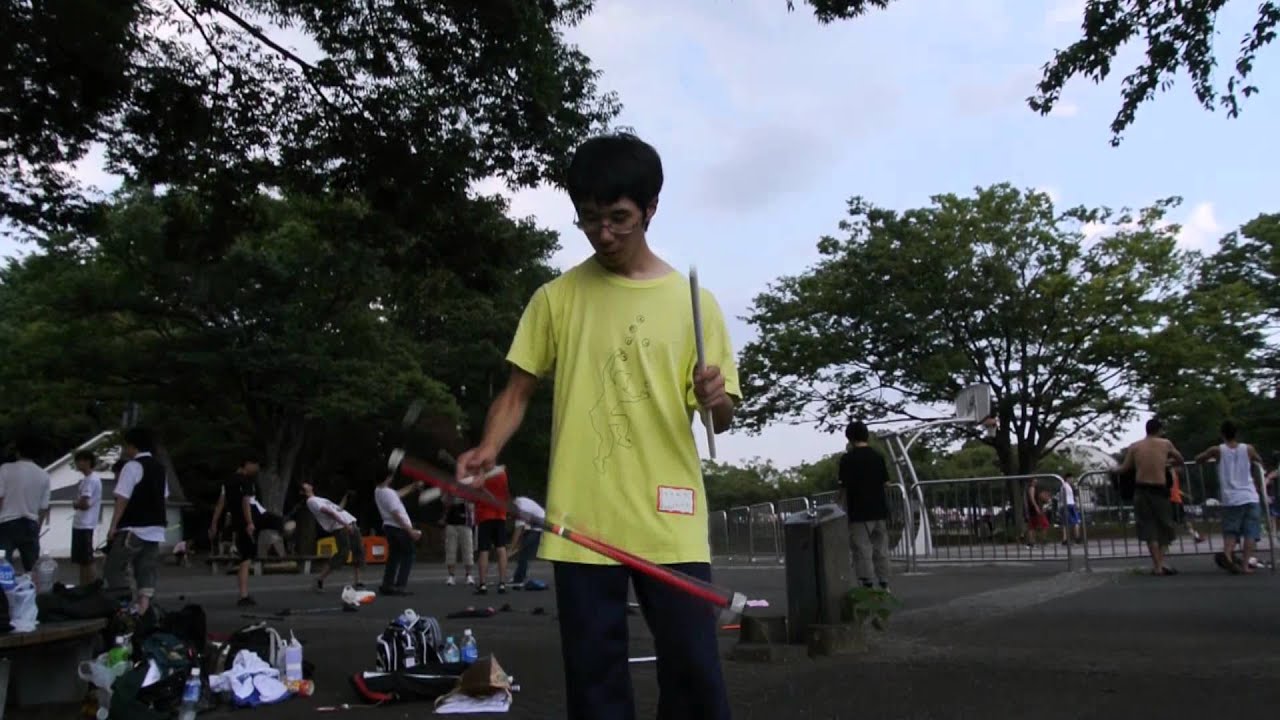 第2回関東スティック練習会 - The 2nd Devilstick Practice Meeting - YouTube