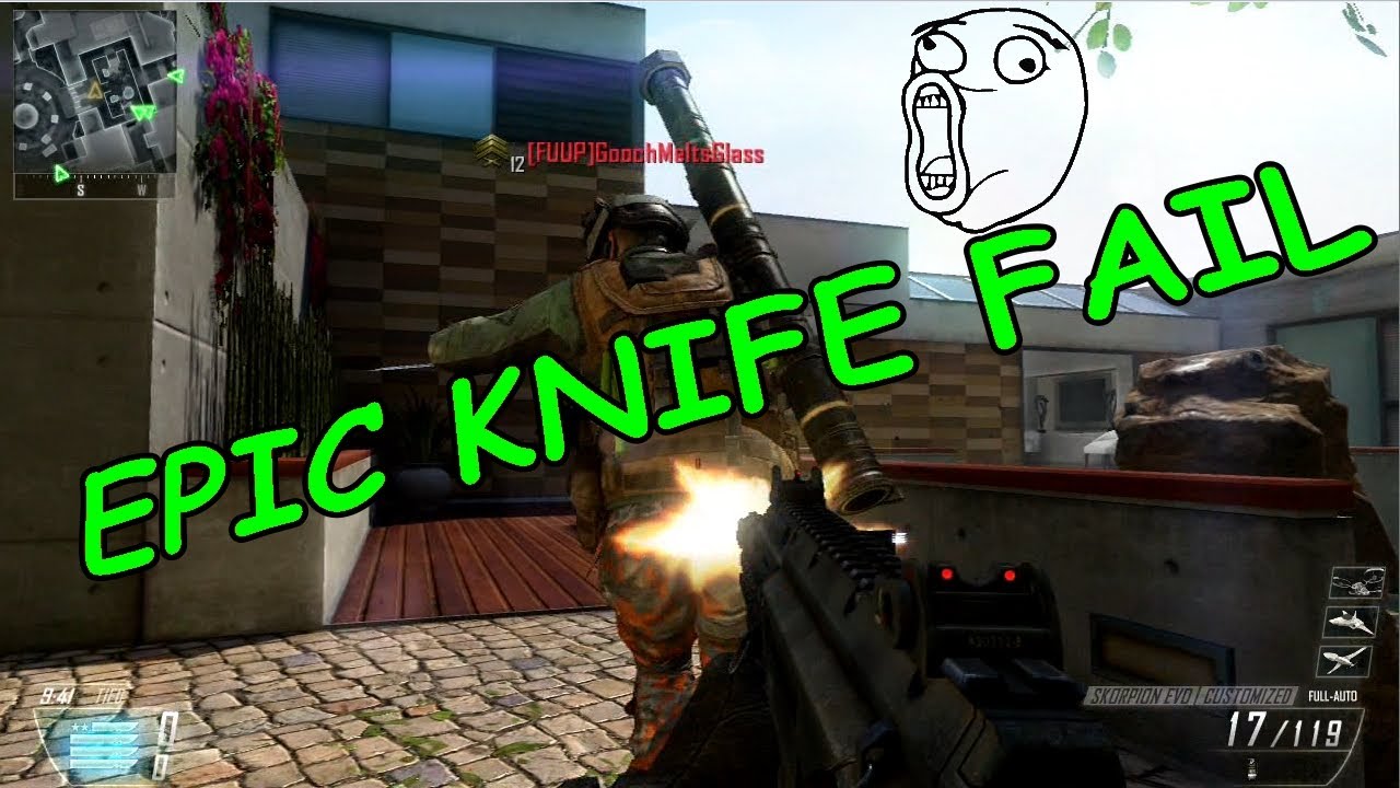 Black OP's 2 Kniffer Gets TeaBagged LMFAO - YouTube