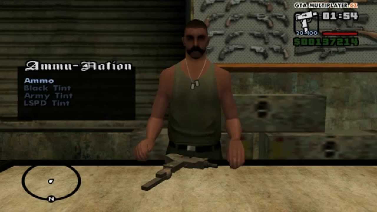 Weapon tints in SA-MP - YouTube