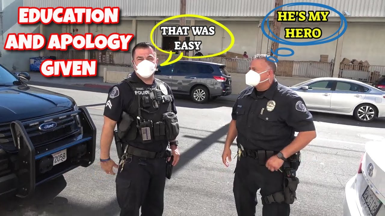 1st Amendment Auditor Assaulted Cops Called Apology Given - YouTube