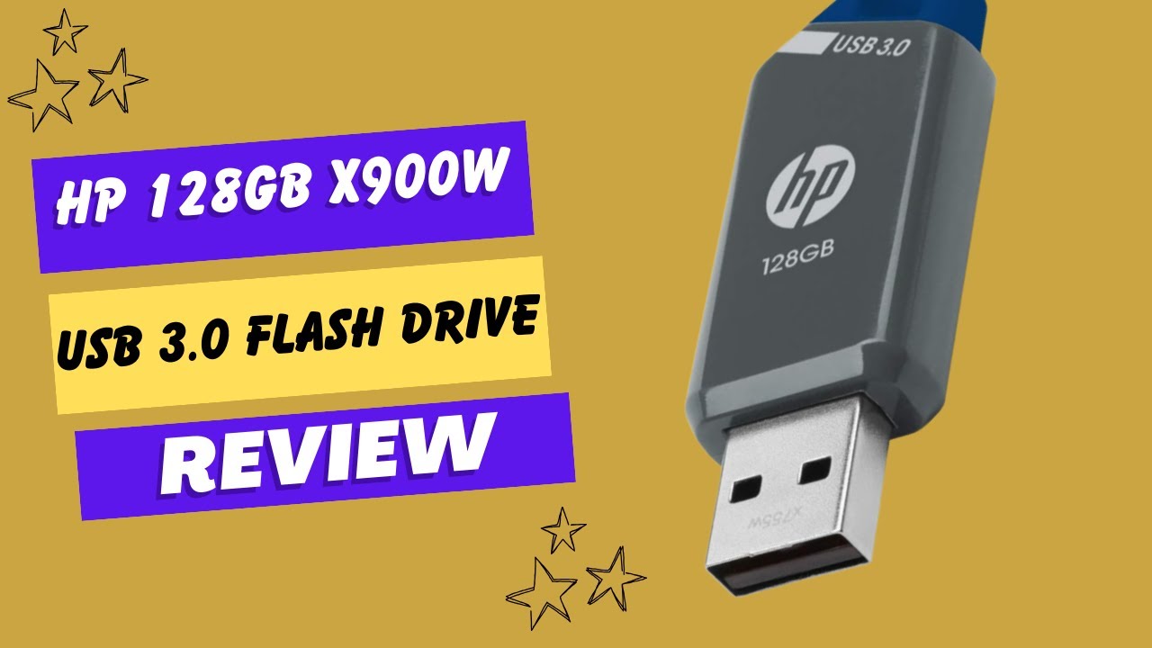 HP 128GB x900w USB 3.0 Flash Drive: Fast and Spacious Storage - Review ...