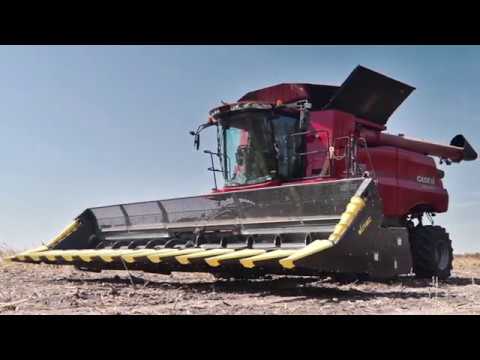 Обзор роторного комбайна Case IH Axial-Flow 9250 - YouTube