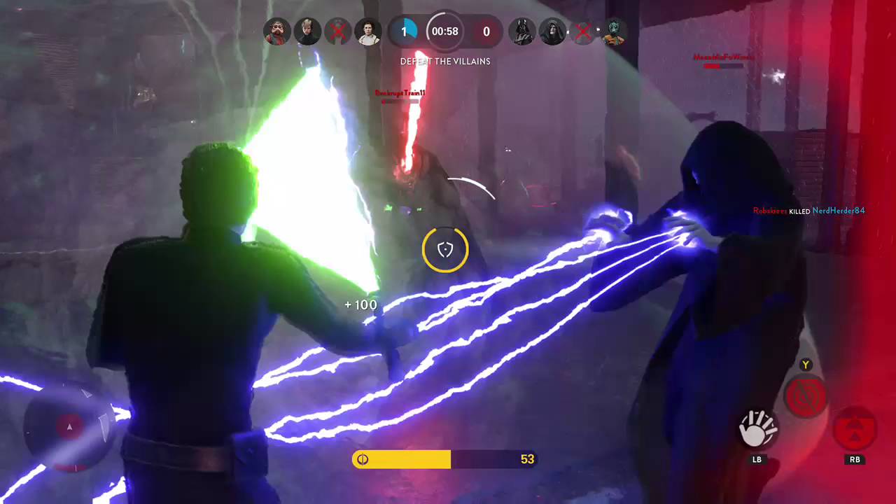 STAR WARS™ Battlefront™ luke vs vader & emperor - YouTube