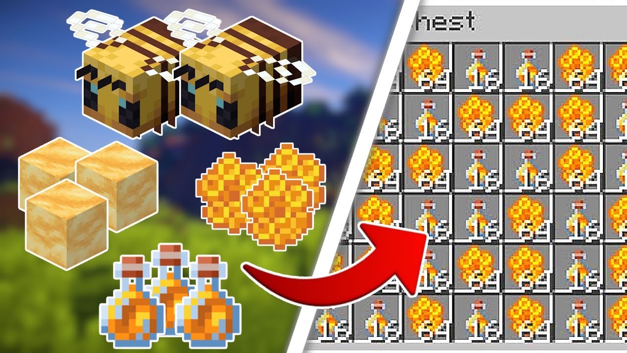 Building The BEST Bee Breeder and Honey Farm in Minecraft 1.20 ...