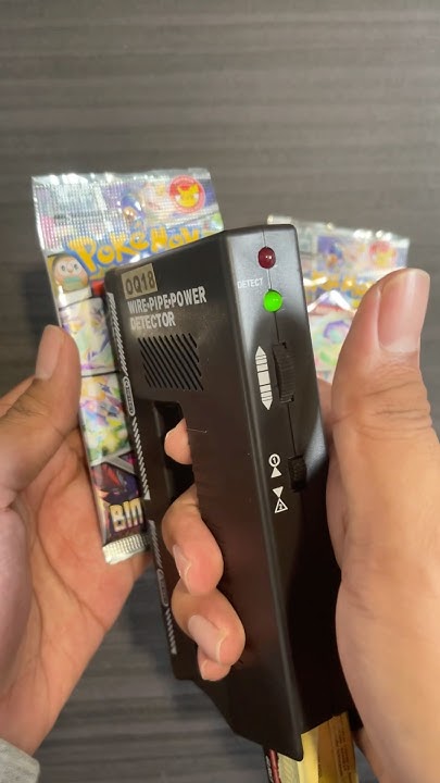 Metal detector ke pack pokemon bisa deteksi hologram - YouTube
