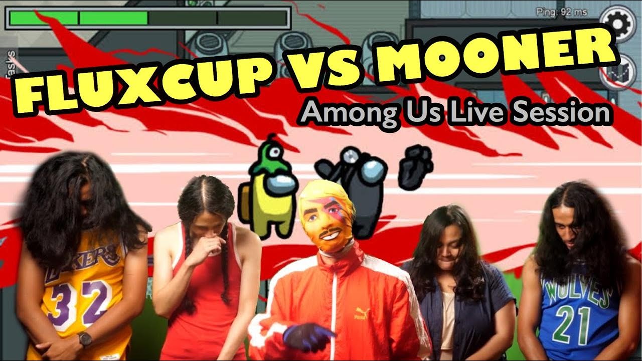 Mooner dan Fluxcup bermain bersama Among Us (Gaming Live Session) - YouTube