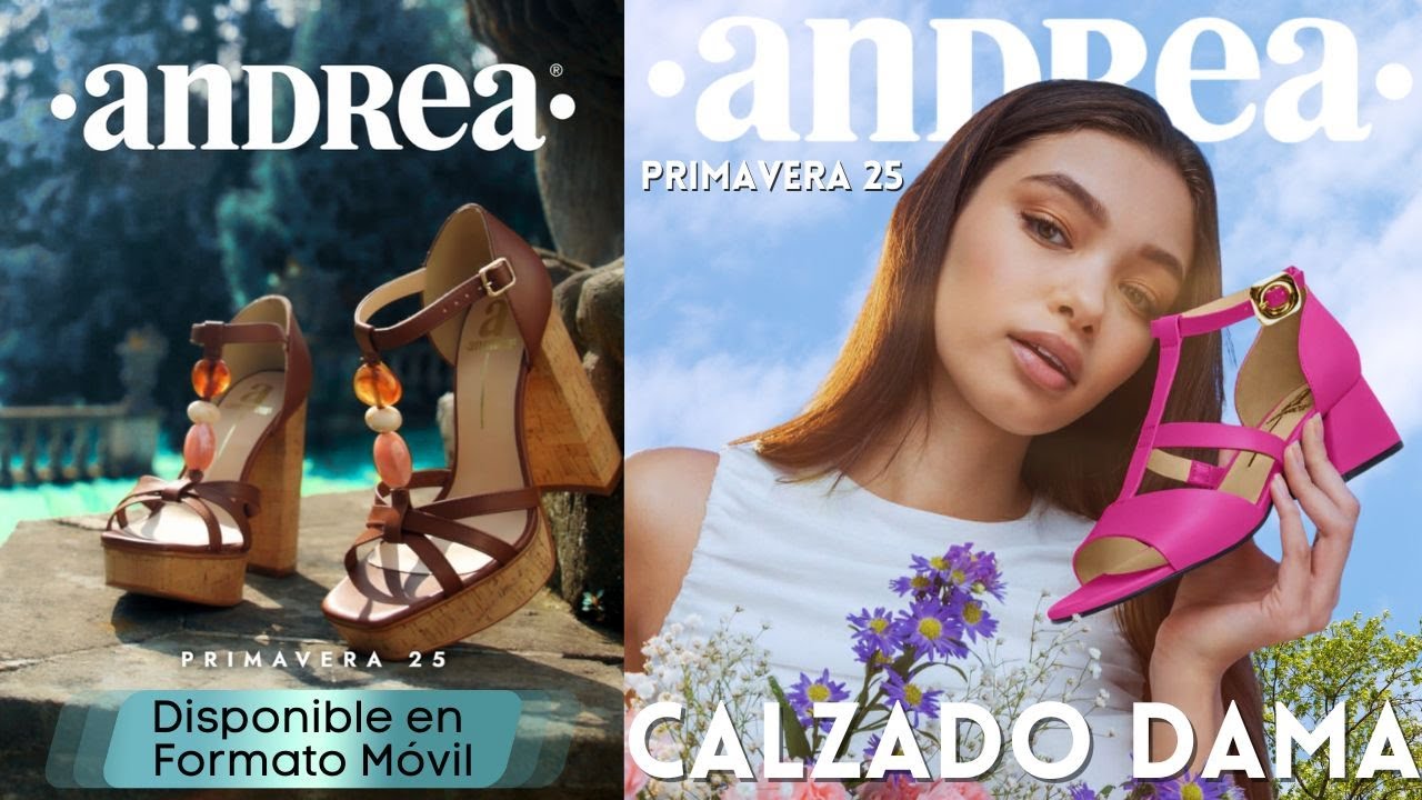 👠Catálogo ANDREA Calzado Dama Primavera 2025🌸 (Disponible en formato ...