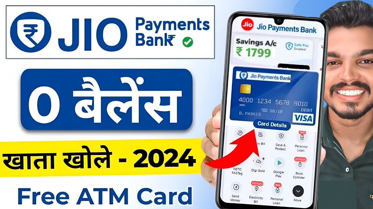 Jio Payment Bank Account Open Kaise Khole | Jio Payment Bank Zero ...