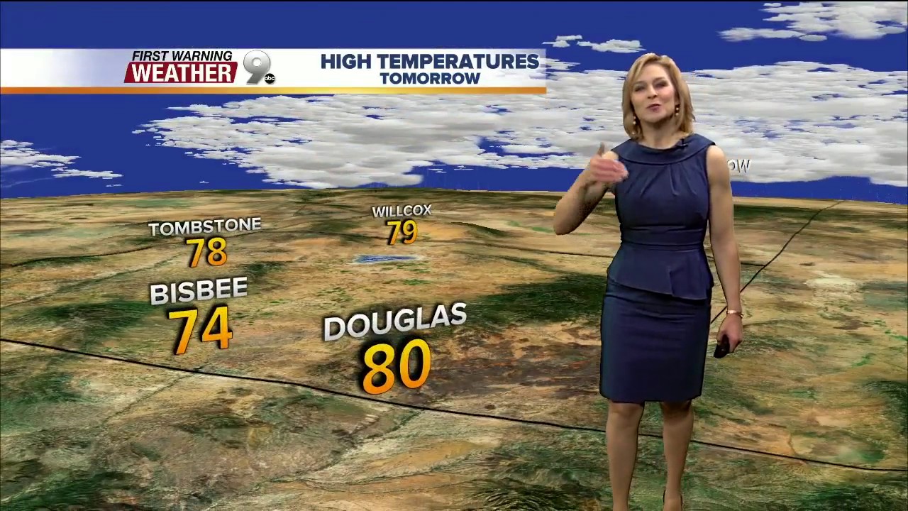Chief Meteorologist Erin Christiansen's KGUN 9 Forecast Wednesday, May ...