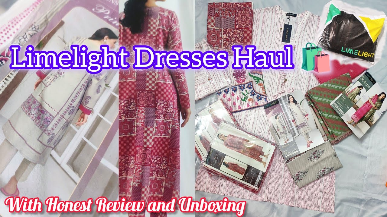Unboxing And Reviewing Limelight Dresses : Quality & Style ? | My ...