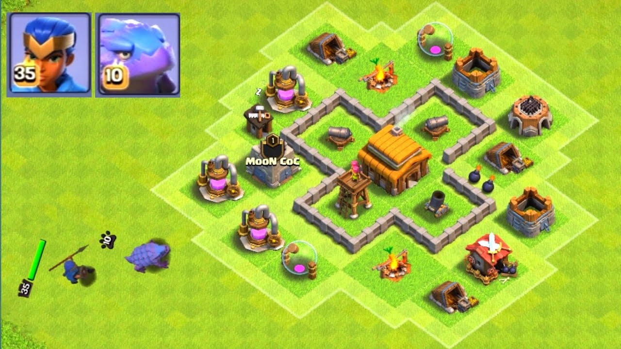 Royal Champion (Diggy) Vs Every Town Hall in #clashofclans | #coc ...