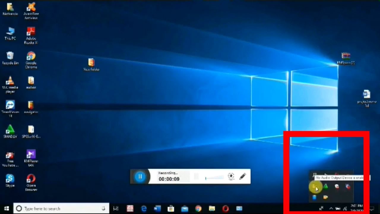 how to fix no audio output Device is installed - YouTube