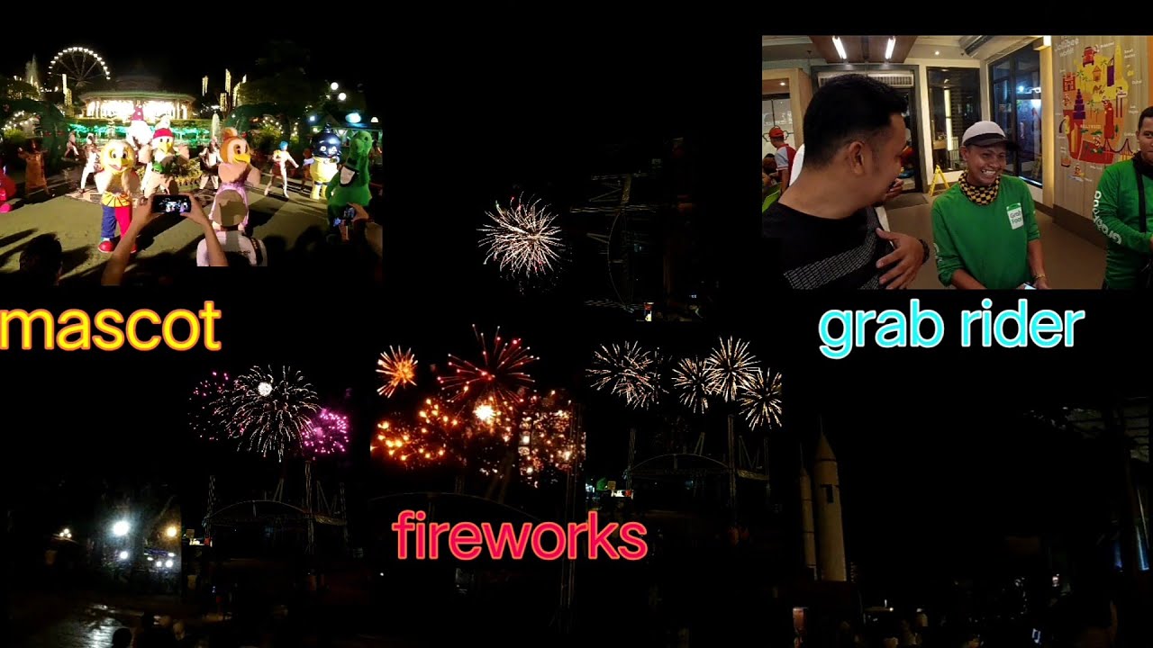 Enchanted Kingdom Part 2 | Fireworks Dislpay | Mascot Dance - YouTube