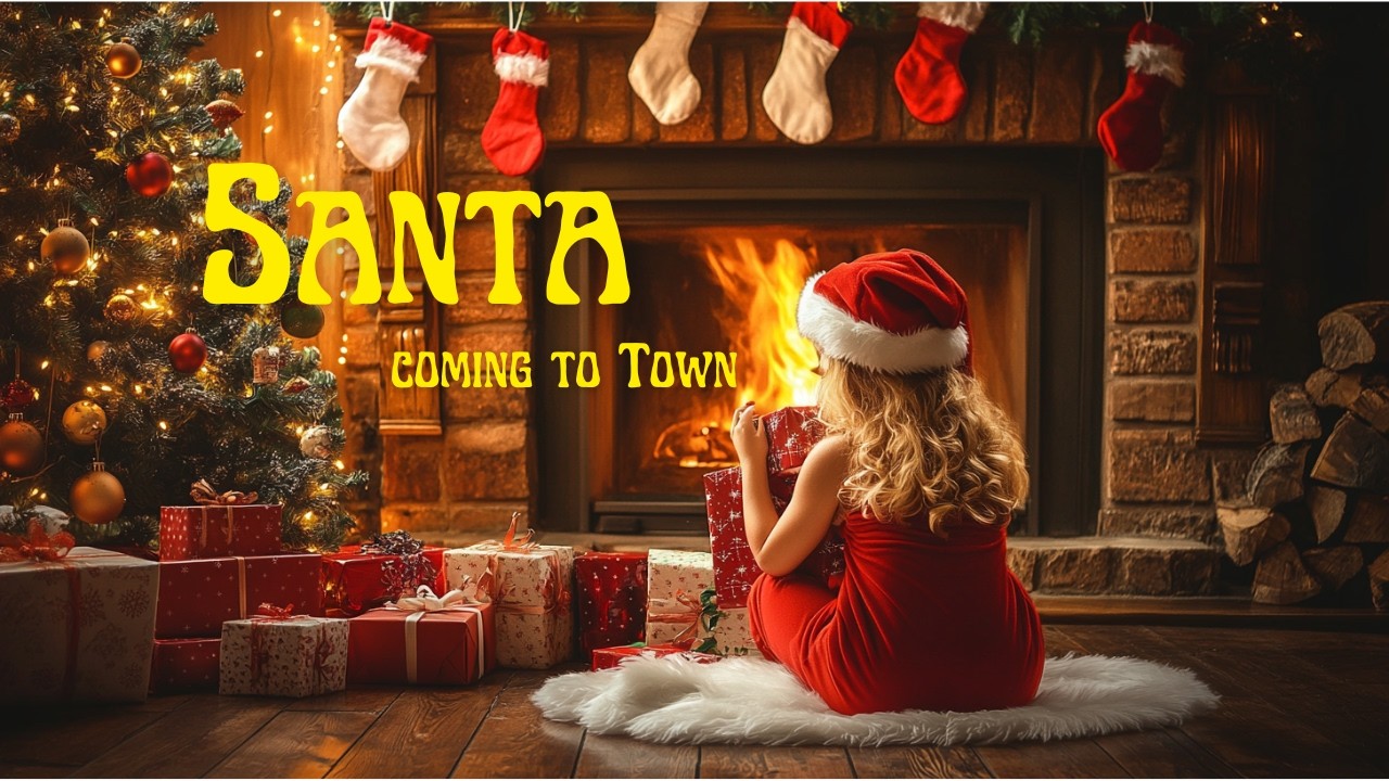 1950s Sci-Fi Christmas AI Microfilm |Christmas Oldies Folk Tales - YouTube