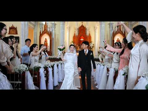 LAN TRINH & VĨNH PHÚC - Church Wedding Ceremony 4K | Lin Lee Studios