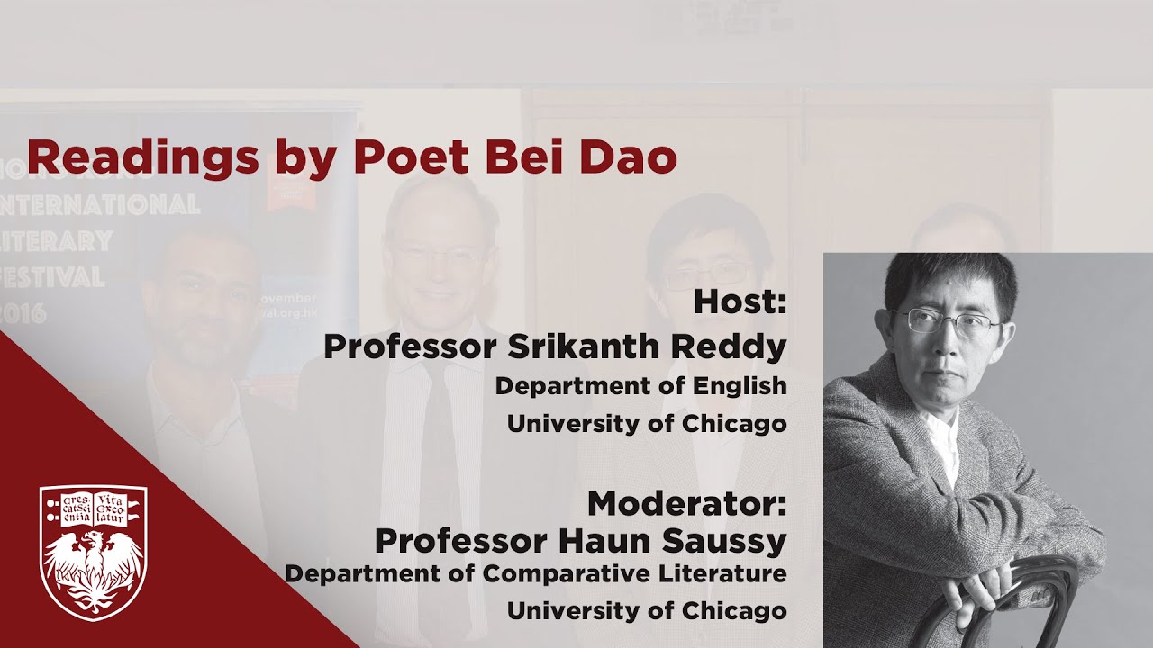 Readings by Poet Bei Dao (Nov 10, 2016) - YouTube