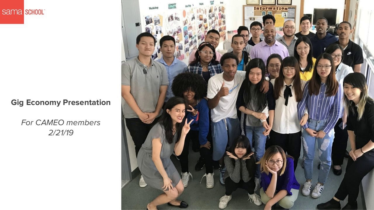 Gig Economy 101: Samaschool and the Online Entrepreneur - YouTube