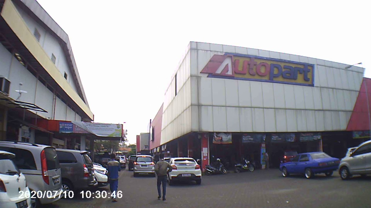 autopart pasar segar cinere pintu timur depok indonesia 2020 juli - YouTube