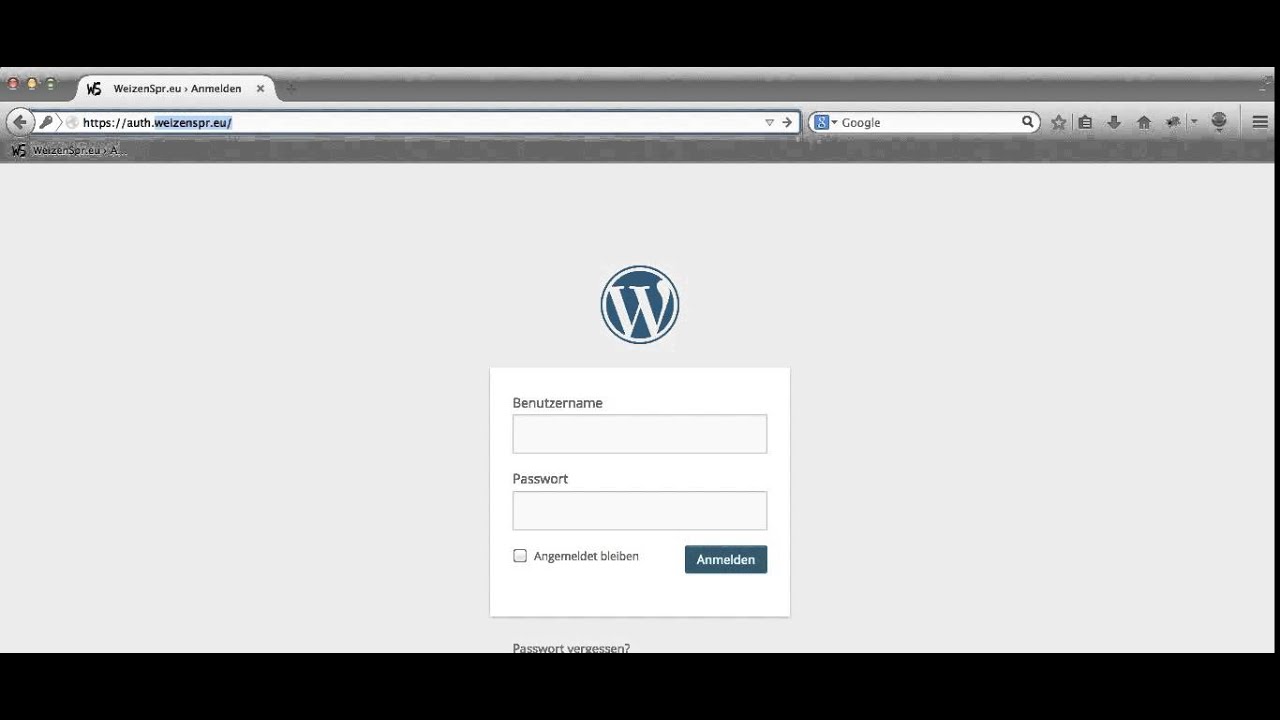 WordPress Login with TLS Client Authentication - YouTube