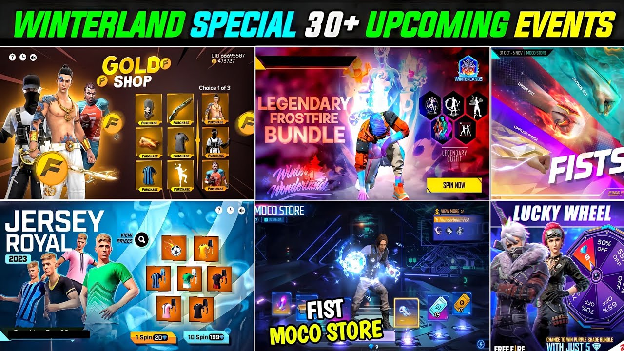 gold event + evo bundle | Free Fire Upcoming Event | Free Fire New ...
