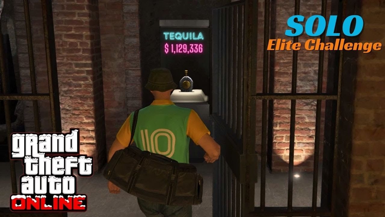 GTA 5 Online: Tequila Heist - Solo Elite Challenge & Easy Escape ...
