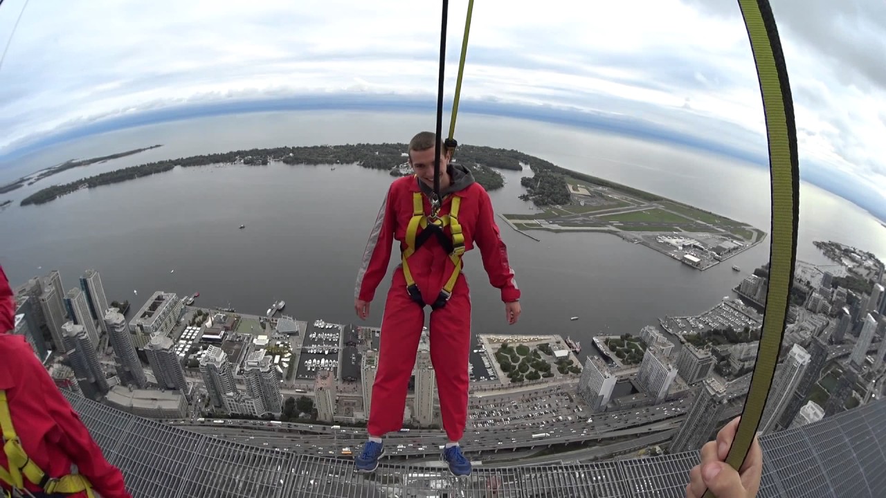 CN Tower Edge Walk | Toronto, Canada - YouTube