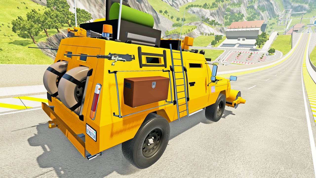 Which Automation Mod Can Fly The Furthest On Car Jump Arena? PART 40 ...