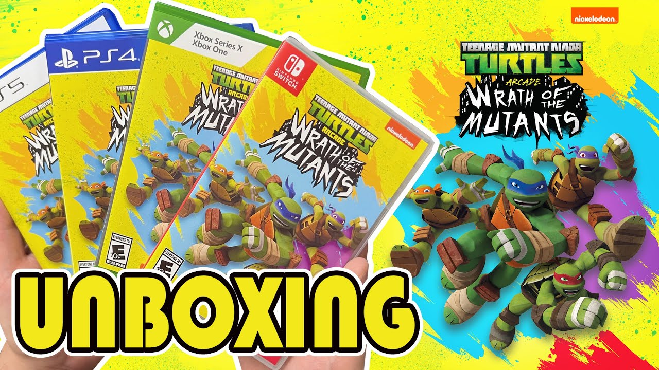 TMNT Arcade: Wrath of the Mutants (PS4/PS5/Xbox One/XSX/Switch ...