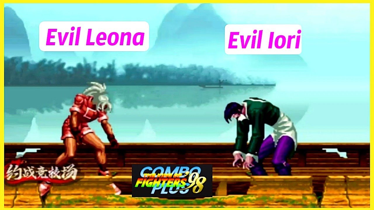 KOF 98 Combo | Evil Leona Vs Evil Iori | #Fightcade2 #kof98combo ...