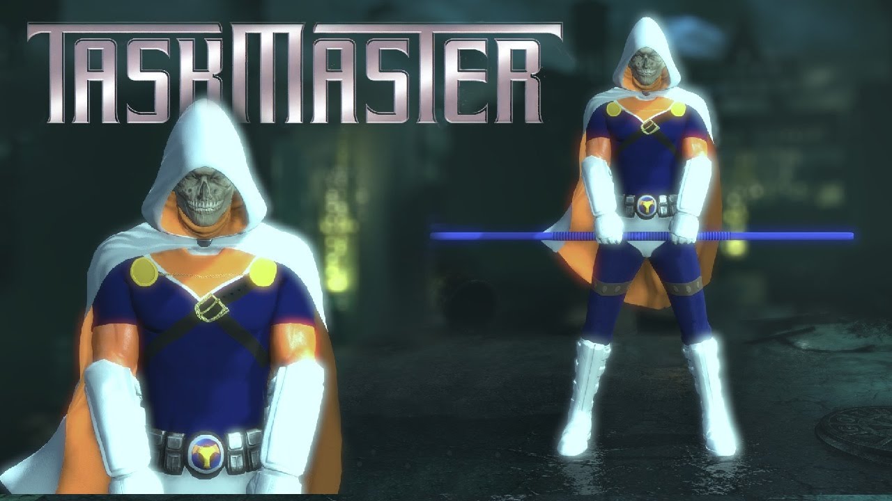 SKIN; Batman; Arkham City; TaskMaster - YouTube