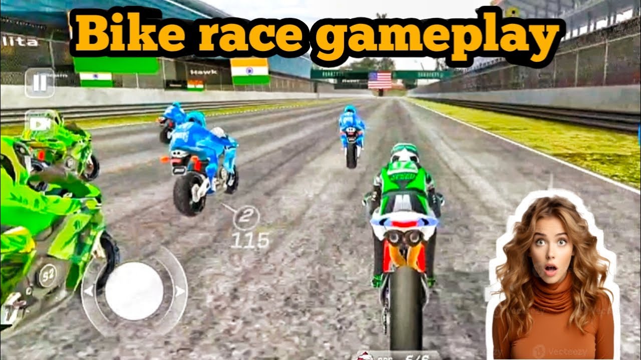 Bike racing game awesome gameplay bike rider bike crashed 🔥 - YouTube