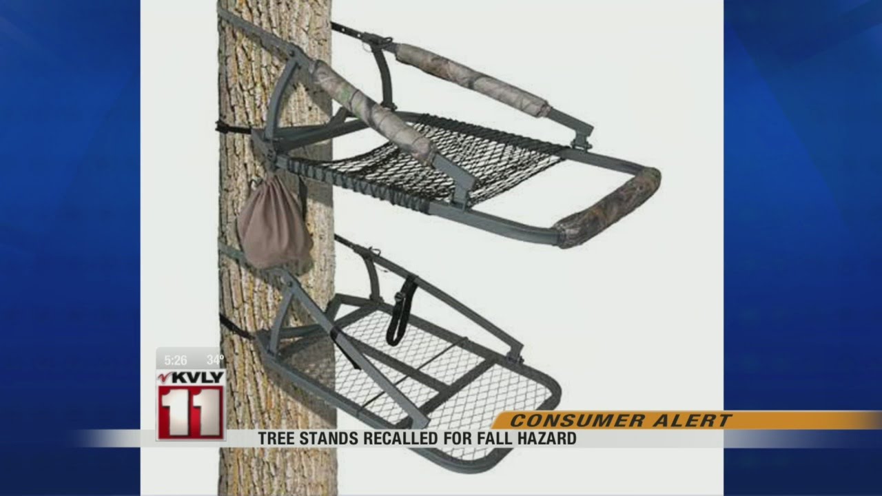 Tree Stands Recalled For Fall Hazard - YouTube