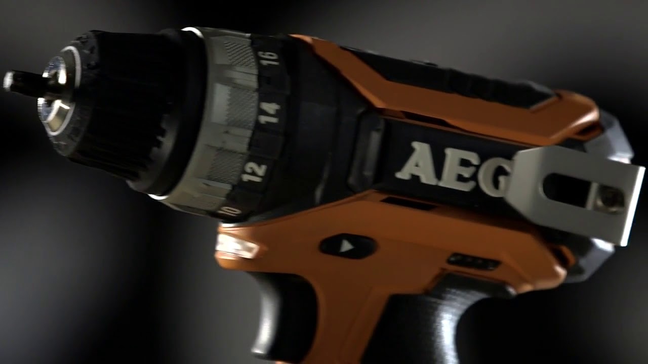 AEG Powertools - 12v Sub Compact Drill BS 12C2 - YouTube