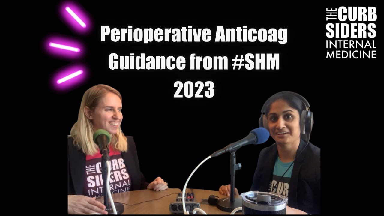 Perioperative Anticoag Guidance from #SHM 2023 - YouTube