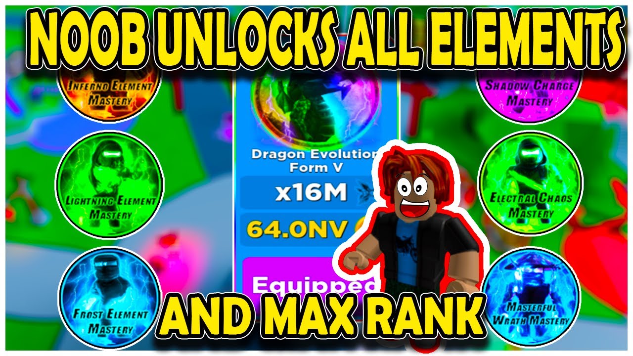 ⚡ NOOB WITH THE BEST ULTRA BEAST PET UNLOCKED ALL ELEMENTS + MAX RANK ⚡ ...