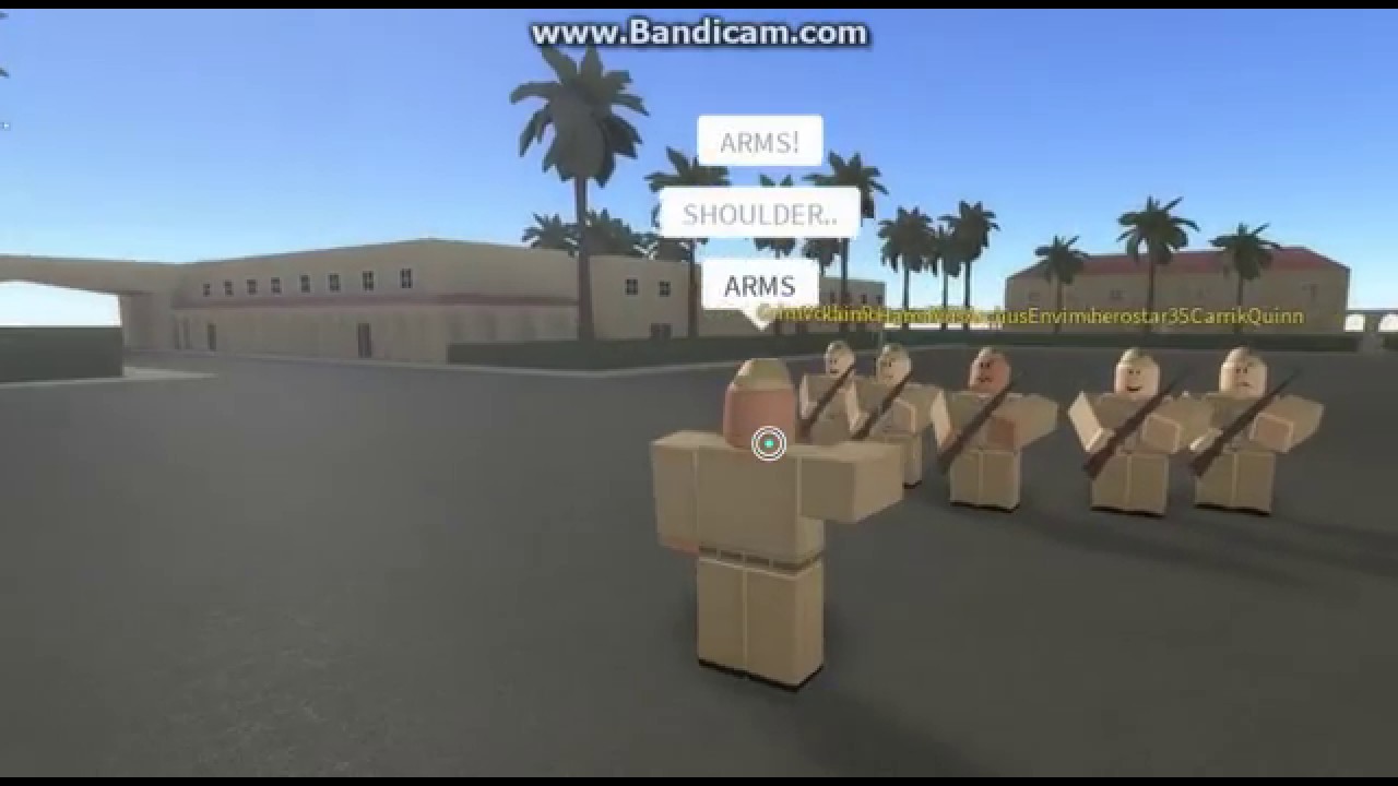 Roblox Rifle Drill WWII - YouTube