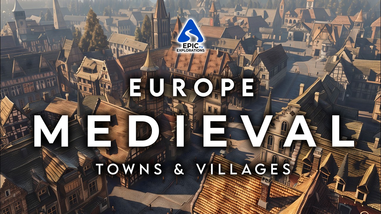 Most Beautiful Medieval Towns and Villages in Europe | 4K Travel Guide ...