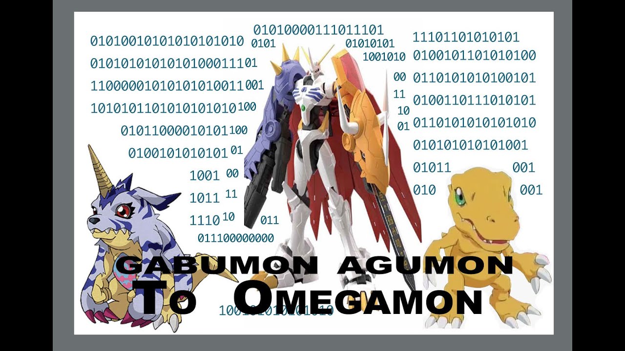 [Pose][Display][Agumon&Gabumon to Omegamon]Digimon Adventure Bandai ...
