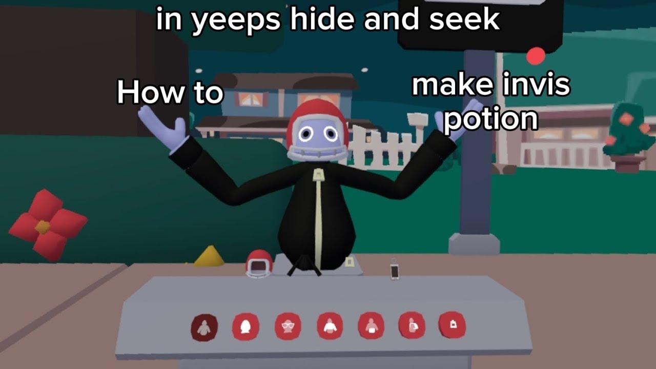 How to make invis potion in yeeps hide and seek#vr#yeepshideandseek# ...
