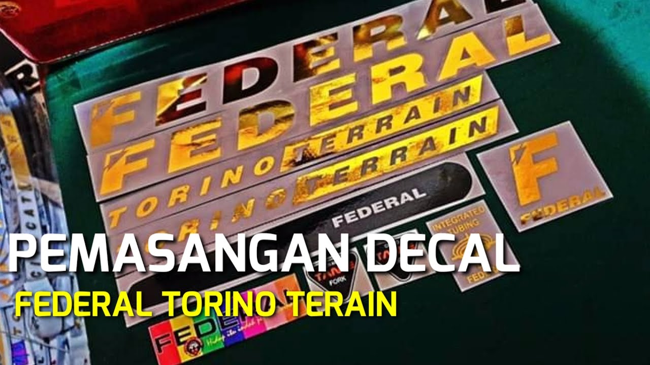 Tutorial pemasangan Decal Federal Torino Terain - YouTube