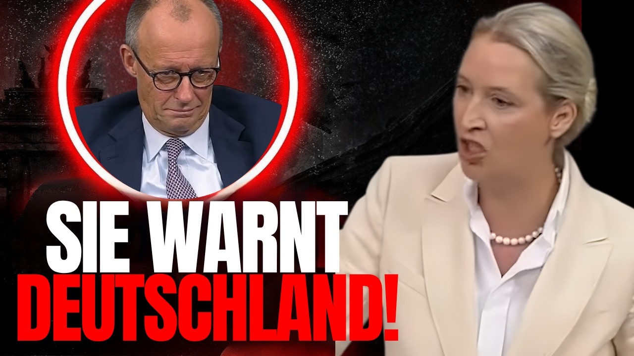 Alice Weidel ENTLARVT Friedrich Merz Und Spricht WARNUNG aus - YouTube