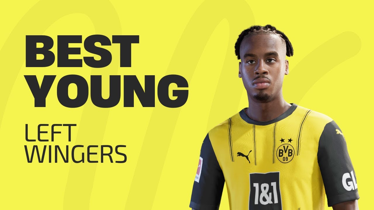 EA FC 25 | BEST YOUNG LEFT WINGERS (LW) WITH REAL FACES AND RATINGS ...