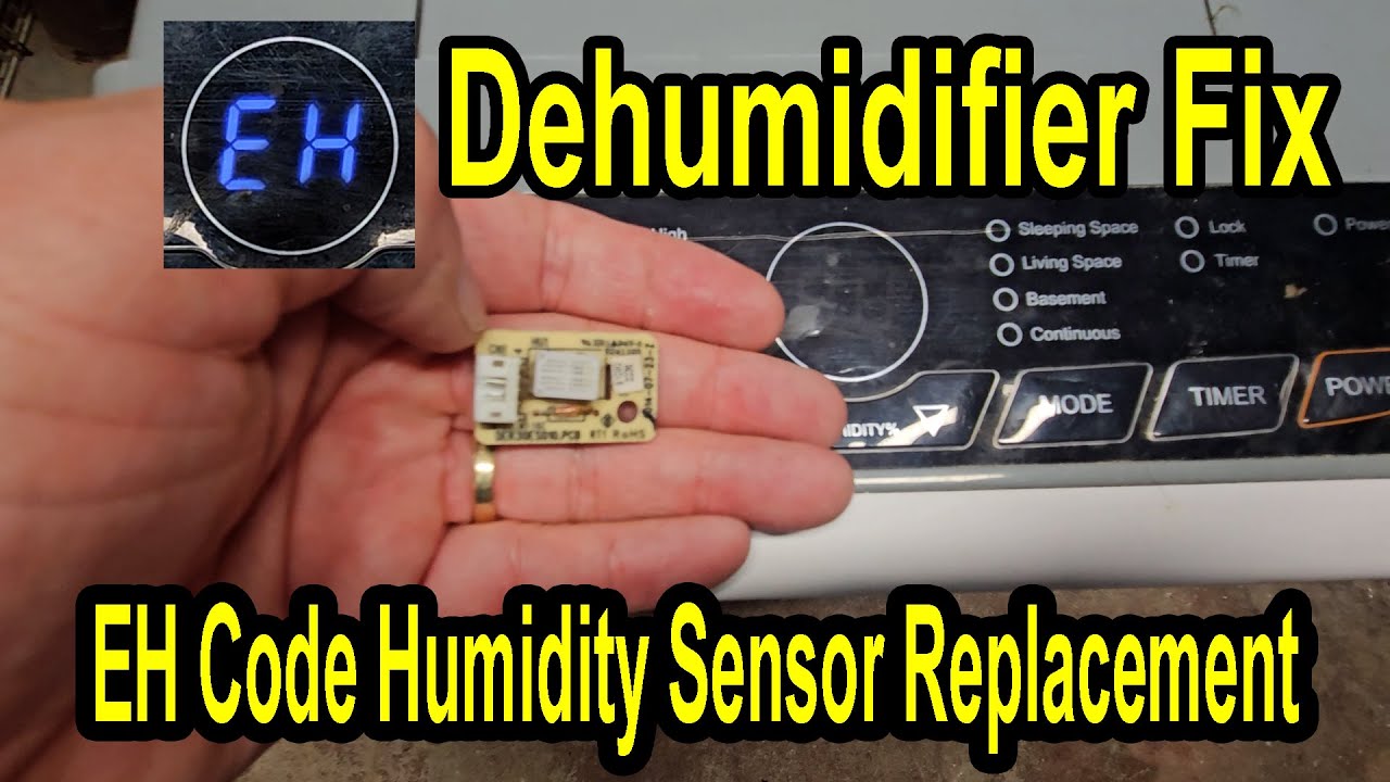 Dehumidifier EH Code Fix - Humidity Sensor SoleusAir TCL Models # ...