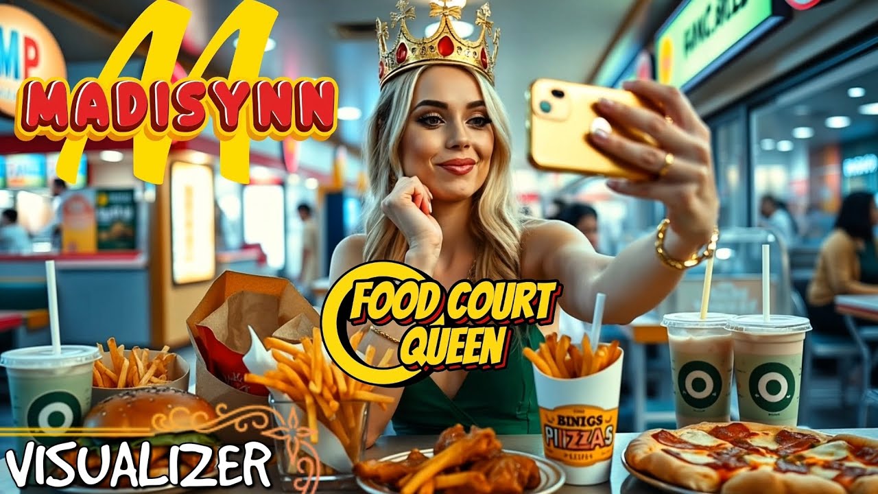 Madisynn - Food Court Queen (VISUALIZER) - YouTube
