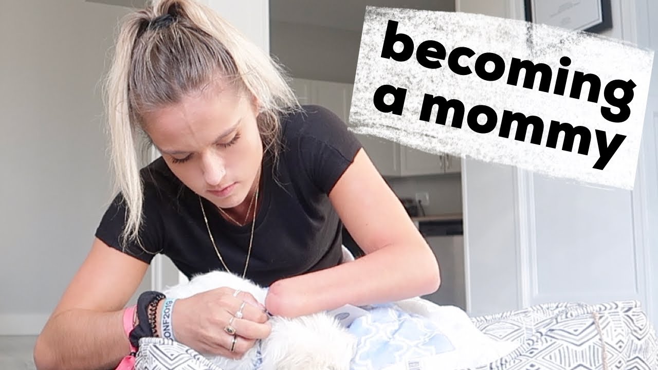 it’s true... becoming a one handed mommy | amputee parenting - YouTube