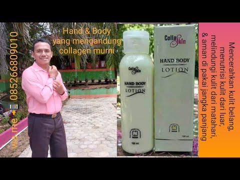 Collaskin gold body lotion NASA #sarwonokinali - YouTube