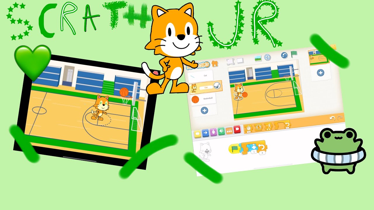 TUTORIAL 🌊🐬 | scratch JR 🐱 #scratchJR #video #edit - YouTube
