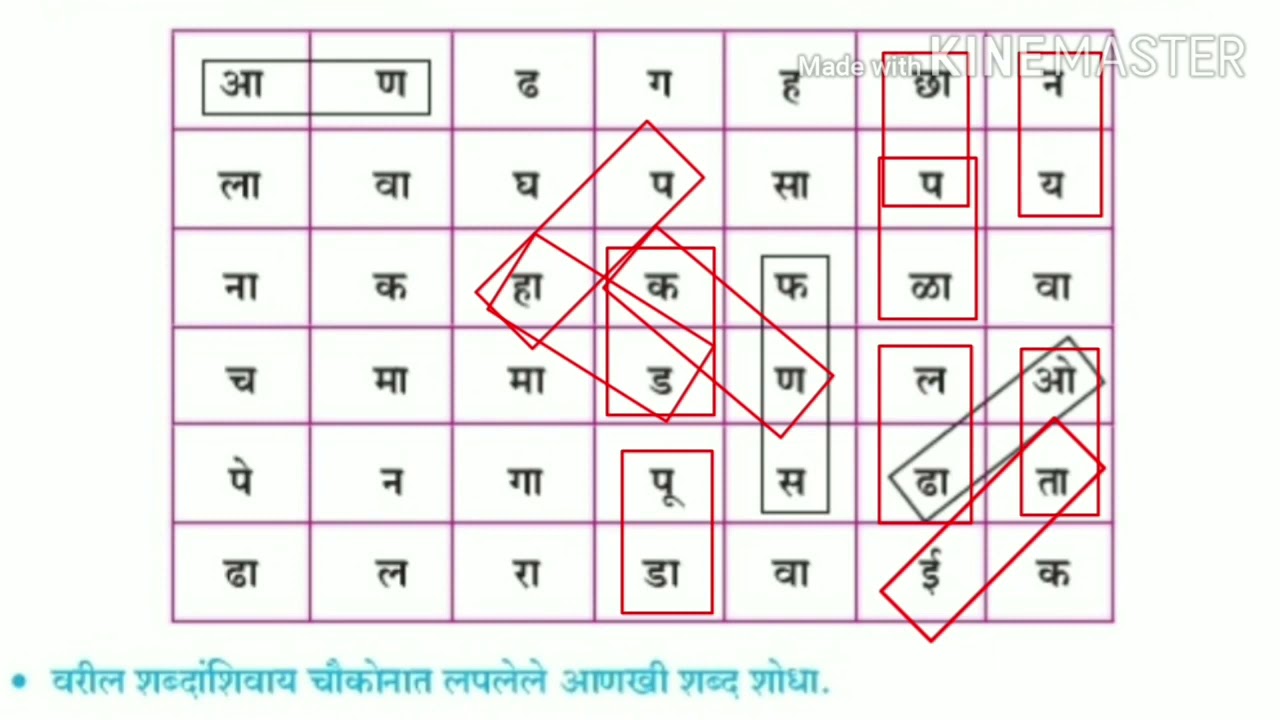 Marathi std.3 /dhada 19. shabda bagh 2 - YouTube