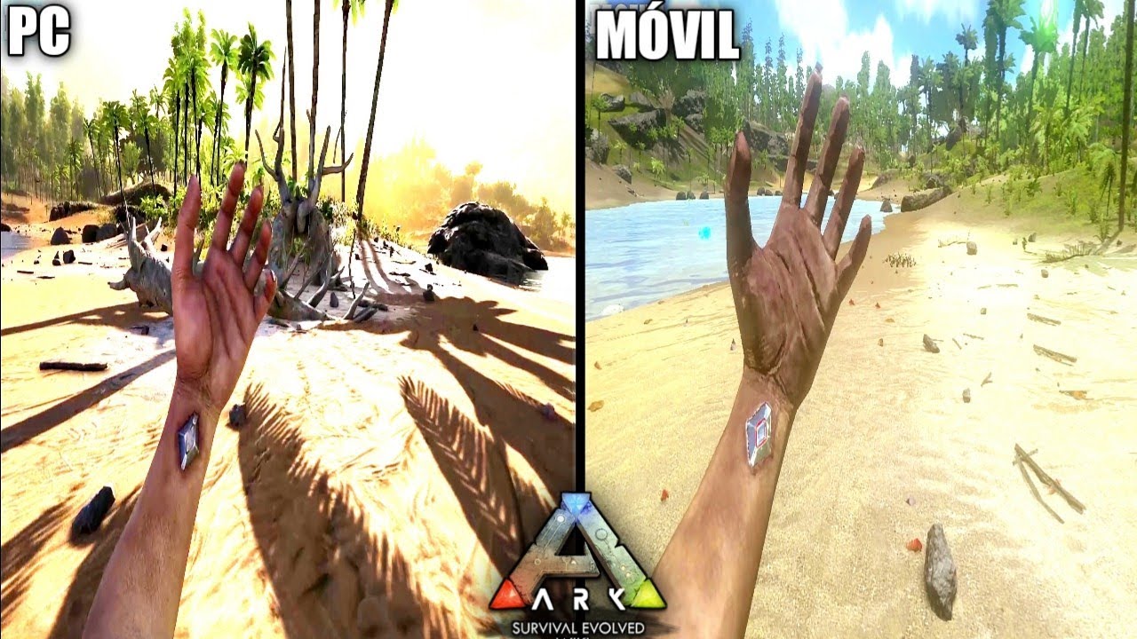 ARK mobile vs ARK PC ¿cuál es mejor? - YouTube