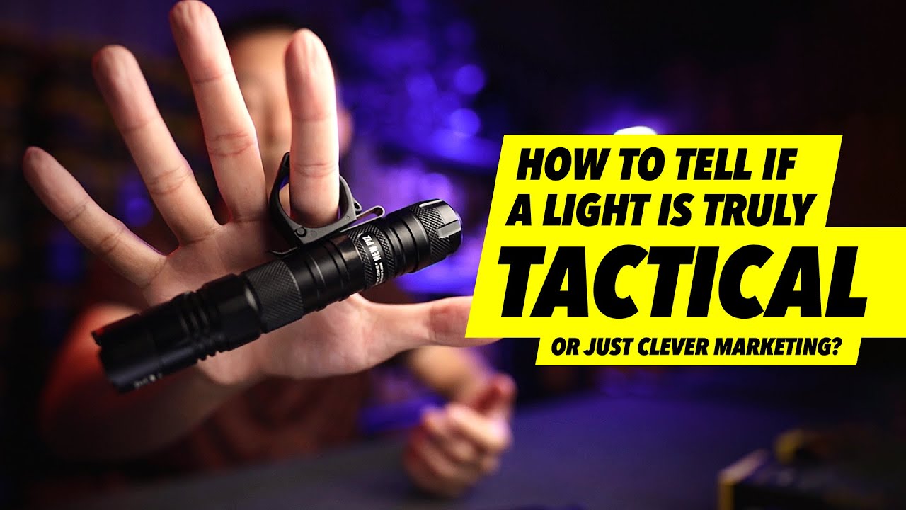 How to tell if a light is "Tactical", a perfect example of one, and how ...